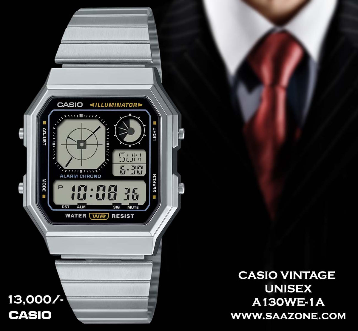 Casio Vintage A130WE-1A – saazone-kenya